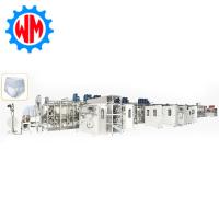 China Professional Baby Training Pants Machine with PLC Control - 500pcs/min Speed, 35m Length, Full Servo System for sale