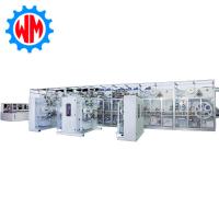 China PLC Control Full Servo Training Pants Production Line - 600pcs/min Speed, 205KW Capacity, 380V Power Supply for sale