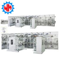 China Full Servo Baby Training Pants Production Line 600pcs/min with 205KW Power and Optional Intelligent Packaging System for sale