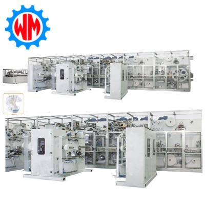 China Full Servo Baby Training Pants Production Line 600pcs/min with 205KW Power and Optional Intelligent Packaging System for sale