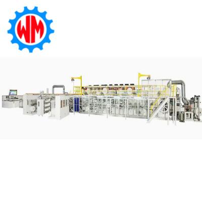China Full Servo Panty Liner Production Line PLC Control Machine 250m/min Speed 300KW Power CE Certified for sale