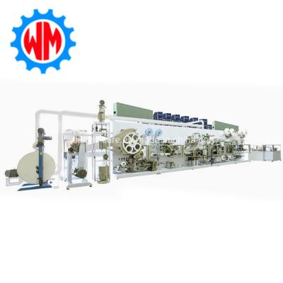 China Full Servo Panty Liner Production Line - 250 m/min Speed, 300KW Capacity, CE Certified Manufacturing Equipment for sale