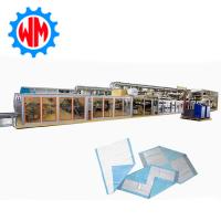 China 380V High Speed Underpad Making Machine with 250 m/min Production & 205KW Capacity for Adult Hygiene Products for sale
