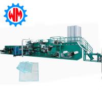 China High Speed Underpad Manufacturing Machine with 250 m/min Production Capacity and 205KW Power for Industrial Use for sale