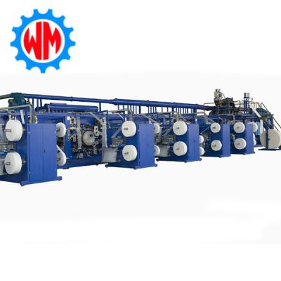China Full Servo Underpad Making Machine 250m/min High Efficiency with 205KW Power and Custom Sizes for sale
