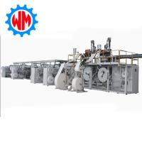 China Full Servo Underpad Machine 250 Meters/Min Production Speed 70 Tons with PLC Control System and Customizable Options for sale