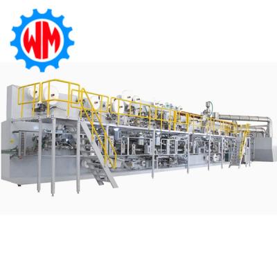 China 250-350 PCS Min Adult Diaper Machine Production Line 380V 3 Phase High Efficiency for sale