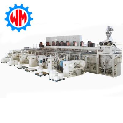 China Full Servo Baby Diaper Machine 500-800 Pcs Per Minute Production Line 380V 50Hz for sale