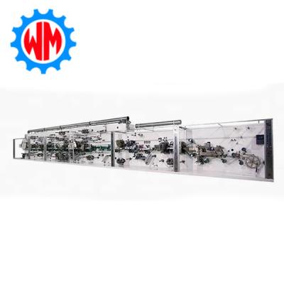 China Automatic Sanitary Napkin Production Line 380V 50Hz PLC Control High Speed Packaging for sale