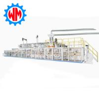 China Automatic Sanitary Napkin Production Machine 380V 50Hz PLC Control High Efficiency for sale