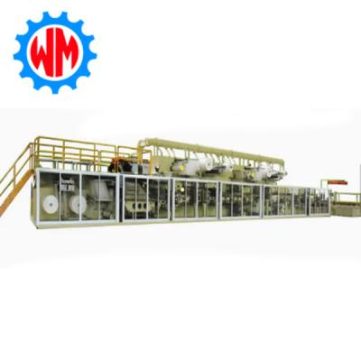 China Customized Size Sanitary Napkin Production Line with 50 Ton Weight and 400KW Power Capacity for sale