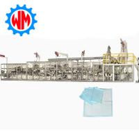 China Sanitary Napkin Production Line with 400KW Capacity & 98% Qualified Rate - Automated PLC Control System for sale