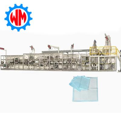China Sanitary Napkin Production Line with 400KW Capacity & 98% Qualified Rate - Automated PLC Control System for sale