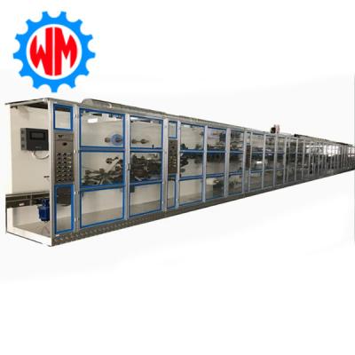 China PLC Controlled Sanitary Napkin Production Line with 400KW Capacity and 98% Qualified Rate for Custom Sizes for sale