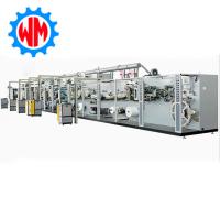 China Advanced Sanitary Napkin Production Line with PLC Control, Vision Inspection & 50 Tons Weight Capacity for 680-950mm Products for sale