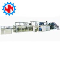 China 800pcs/min Full Servo Pet Diaper Production Line with PLC Control, 60 Tons, 230KW Capacity for sale