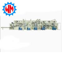 China Full Servo Pet Diapers Production Line 800 PPM with 25m×6m×3m Dimensions and PLC Control System for sale