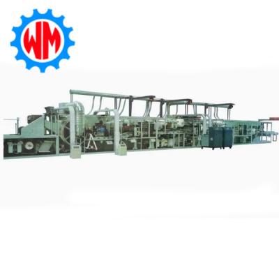 China Full Servo Pet Diaper Production Line - 800 Pieces/Min Speed, 60 Tons, CE Certified Manufacturing Equipment for sale
