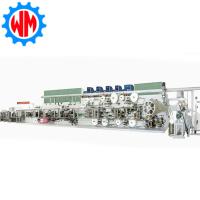 China Intelligent PLC Controlled Sanitary Napkin Production Line 800-1200 PPM CE Certified for sale