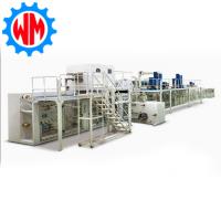 China Baby Diaper Production Line 800 PPM PLC Control Customizable High Speed for sale