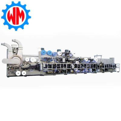 China Intelligent Frequency Conversion Baby Diaper Production Line 800 PPM 380V for sale