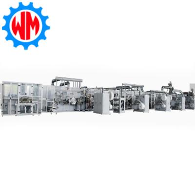 China Customizable Structure Baby Diaper Production Line Automation for sale