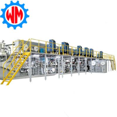 China Intelligent Mold Switching Adult Diaper Production Line 400KW 35m Customizable for sale