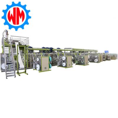 China Adult Diaper Manufacturing Machine 380V 50Hz for Comfortable Safe Diapers Production Line for sale