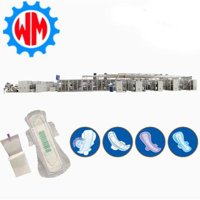 China HMI Sanitary Napkin Making Machine Optimized Cost Control and Efficiency Improvement for sale