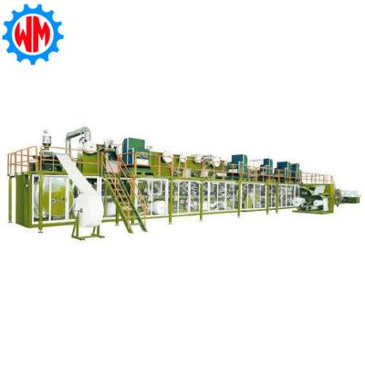 China Adult Diaper Production Line 380V 50Hz Dual Station High Speed Aviation Aluminum Alloy for sale