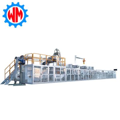 China Baby Diaper Manufacturing Line 800pcs/min Full Servo Automated Material Distribution for sale