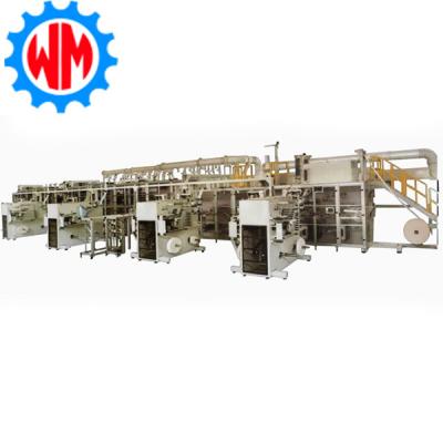 China Full Servo Baby Diaper Production Line 800pcs/min 380V 50HZ for sale