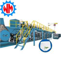 China Low Defective Rate Baby Diaper Production Line 800pcs/min Full Servo 380V 50HZ for sale