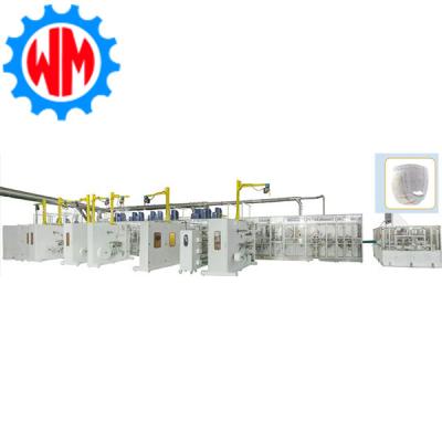 China Big Ring Waist Baby Diaper Production Line 500-800 Pcs/Min with 400KW Capacity and Full Servo Control System for sale