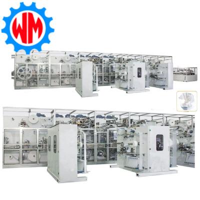 China Baby Training Pants Production Line - 500pcs/min Speed, 205KW Capacity, PLC Control System for High-Efficiency Manufacturing for sale