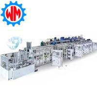 China Baby Training Pants Making Machinery - 300,000 Pieces/Hour Capacity, 500pcs/min Speed, PLC Control System for sale