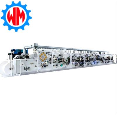 China Full Servo Baby Training Pants Production Line 600pcs/min 300K/Hour Output with CE Certification for sale