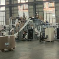 China Full Servo Adult Diaper Making Machine 400pcs/min with Packaging Line 380V for sale