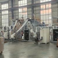 China Full Servo Adult Diaper Making Machine 400pcs/min with Packaging Line 380V for sale