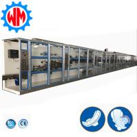 China Sanitary Napkin Production Line 1500pcs/min Customizable for Indian Market PLC Servo Drive for sale