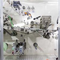China Sanitary Napkin Production Line 1500pcs/min Customizable for Indian Market PLC Servo Drive for sale