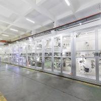 China Sanitary Napkin Production Line 1500pcs/min Customizable for Indian Market PLC Servo Drive for sale