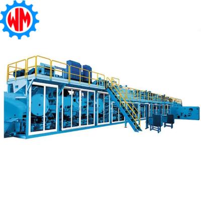 China ISO9001 Full Servo Adult Diaper Production Line 400KW 90Tons WM-A959 for sale
