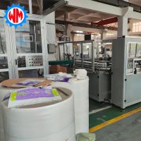 China CE Certified Adult Diaper Production Line 90% Efficiency 400KW HMI Operating Diaper Making Machine for sale
