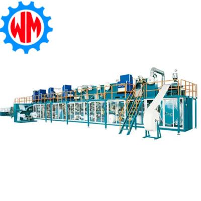 China Versatile Adult Diaper Production Line 150-400pcs/min High Speed 380V 50HZ for sale