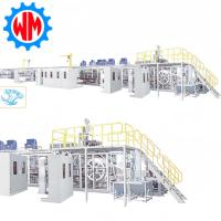 China WM-A-DC04 Adult Diaper Production Line 400pcs/min PLC Control Energy Saving for sale