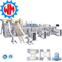 China Full Servo Adult Diaper Production Line 400pcs/min Smart Control 380V 50HZ for sale
