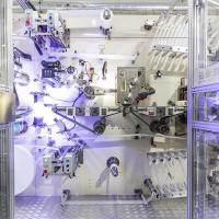 China New Design Full Servo Napkin Production Line Well Matched Packaging System Automatic Customizable for sale
