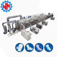 China Sanitary Napkin Production Line 800-1200pcs/min Quick Model Change 240V 50Hz for sale