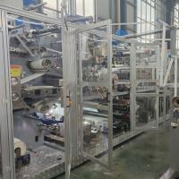 China CE Certified Automatic Adult Diaper Making Machine 250-400 Pieces Per Minute Customizable for sale
